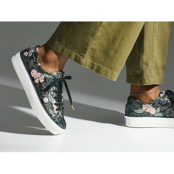 Keds | Shoes | Keds X Rifle Paper Co Colette Jacquard Triple Kick ...